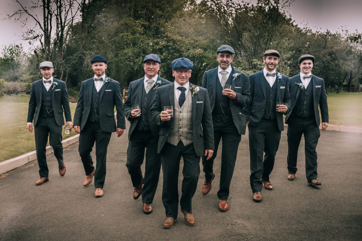 Peaky Blinders Wedding | Vintage wedding South Wales